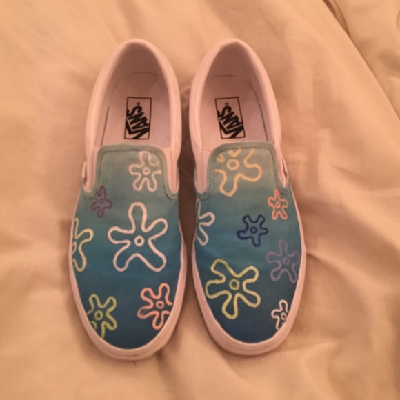 Vans | Shoes | Custom Spongebob Vans | Poshmark